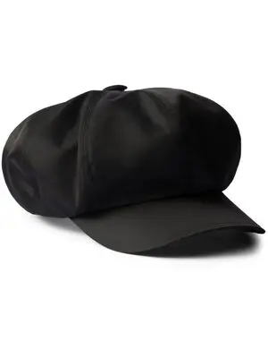 Prada Re-nylon Newsboy Cap - Black