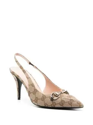 Gucci 85mm Horsebit-detail Pumps