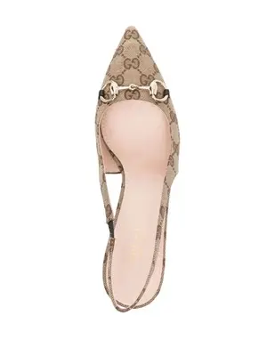 Gucci 85mm Horsebit-detail Pumps