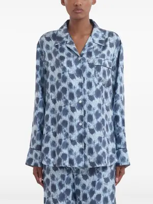 Marni All-over Print Shirt - Blue