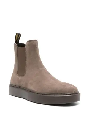 DOUCAL'S Suede Ankle Boots - Brown