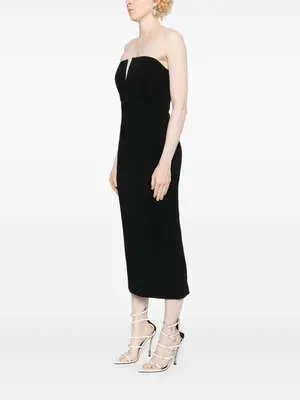 Roland Mouret Strapless Midi Dress