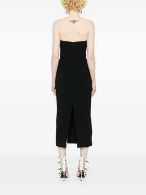 Roland Mouret Strapless Midi Dress