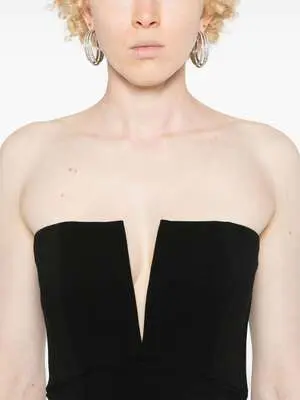 Roland Mouret Strapless Midi Dress
