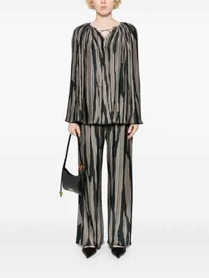 LANVIN Abstract-print Trousers