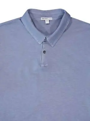 JAMES PERSE Cotton Polo Shirt - Blue