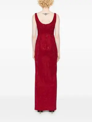 Roland Mouret Diamante Gown - Red
