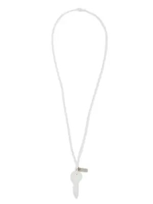 MAISON MARGIELA Key Pendant Necklace - White