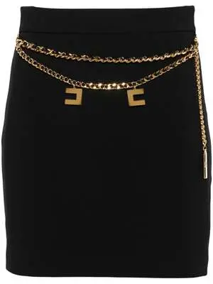 Elisabetta Franchi Chain-link Mini Skirt