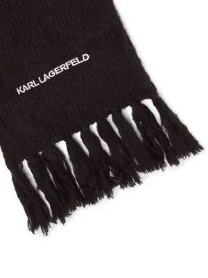 Karl Lagerfeld Essential Knitted Scarf