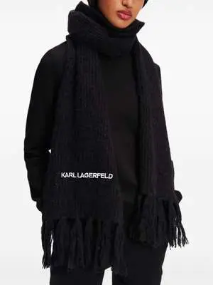 Karl Lagerfeld Essential Knitted Scarf