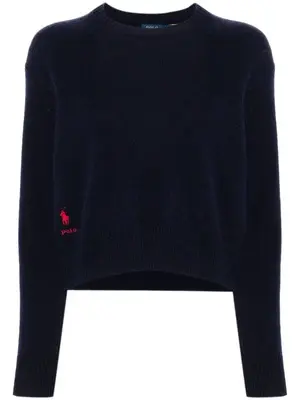 Polo Ralph Lauren Pony-motif Sweater - Blue