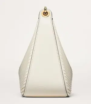 Valentino Garavani Leather Vlogo Moon Shoulder Bag