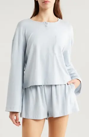 Lunya Slumberknit™ Pajamas - Tranquil Blue