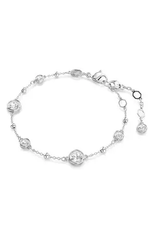 SWAROVSKI Imber Crystal Station Bracelet - Silver