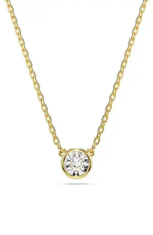 SWAROVSKI Imber Crystal Pendant Necklace - Gold