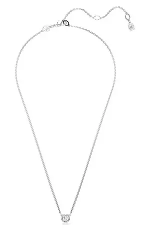 SWAROVSKI Imber Crystal Pendant Necklace - Silver