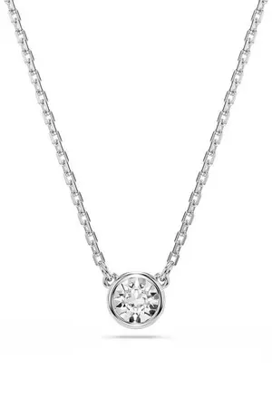 SWAROVSKI Imber Crystal Pendant Necklace - Silver