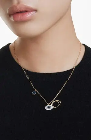 SWAROVSKI Symbolica Evil Eye Pendant Necklace