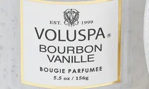 Voluspa Bourbon Vanille Small Jar Candle