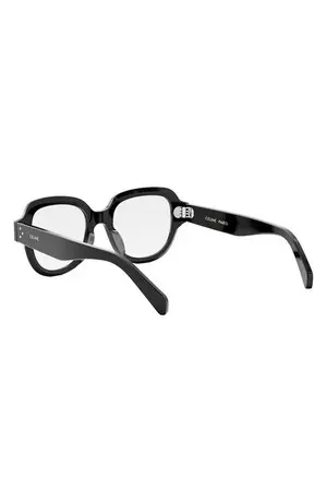 Celine Bold Round Eyeglasses