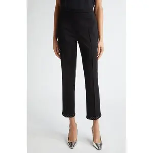 Akris Franca Embellished Crop Pants - Black