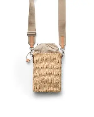 Prada Crochet Smartphone Case - Neutral
