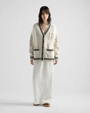 Prada Wool And Cashmere Cardigan
