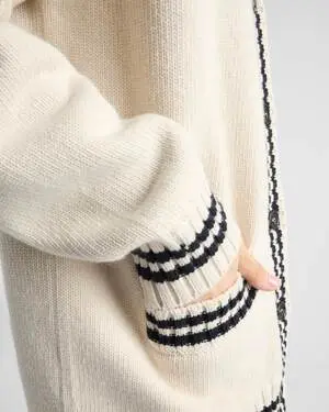 Prada Wool And Cashmere Cardigan