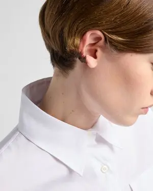 Prada Poplin Shirt Dress