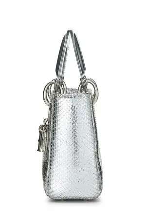 Dior Metallic Python Lady Mini