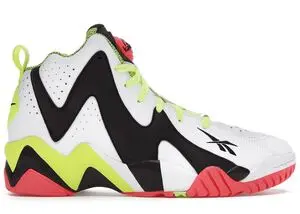 REEBOK Pump Kamikaze Ii Mid Sneakers - White/blackone-colorredone-coloryellow