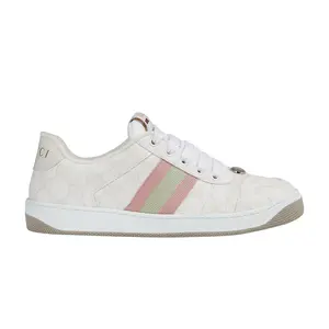 Gucci Screener Gg Monogram Sneakers - White
