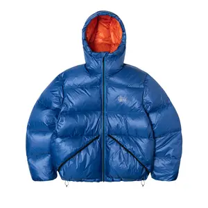 StÜssy Down Parka Micro Ripstop - Blue