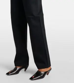 Tove Sade High-rise Straight Jeans - Black