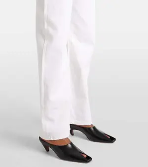 Tove Sade High-rise Straight Jeans - White