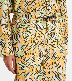 Marni Printed Wide-leg Pants