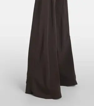 Rick Owens Bias High-rise Wide-leg Pants