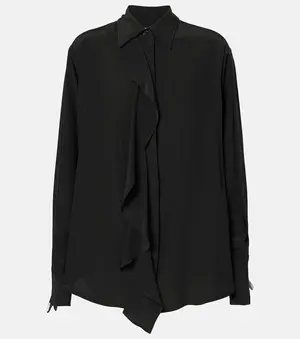 Victoria Beckham Long Sleeve Blouses