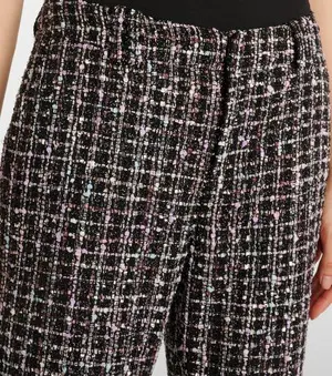 Balmain Tweed Flared Trousers