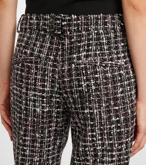 Balmain Tweed Flared Trousers