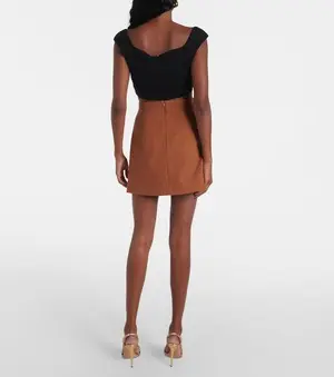 PATOU Iconic Miniskirt - Beige
