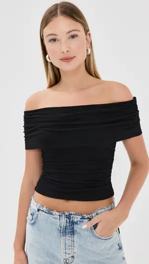 Lioness Field Of Dreams Off-shoulder Top