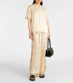 Marni Printed Satin Shirt