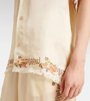 Marni Printed Satin Shirt