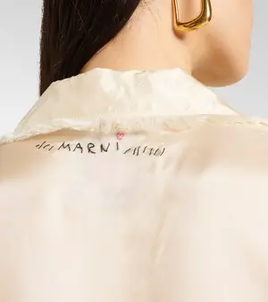 Marni Printed Satin Shirt