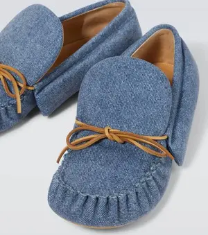 JW Anderson Denim Moccasins