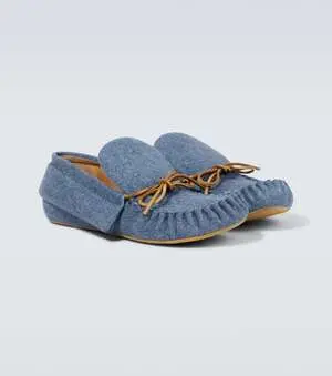 JW Anderson Denim Moccasins