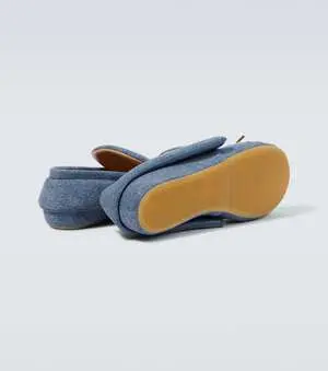 JW Anderson Denim Moccasins