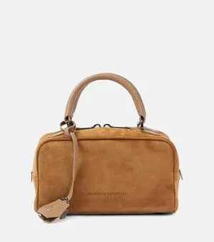 Brunello Cucinelli Small Suede Tote
